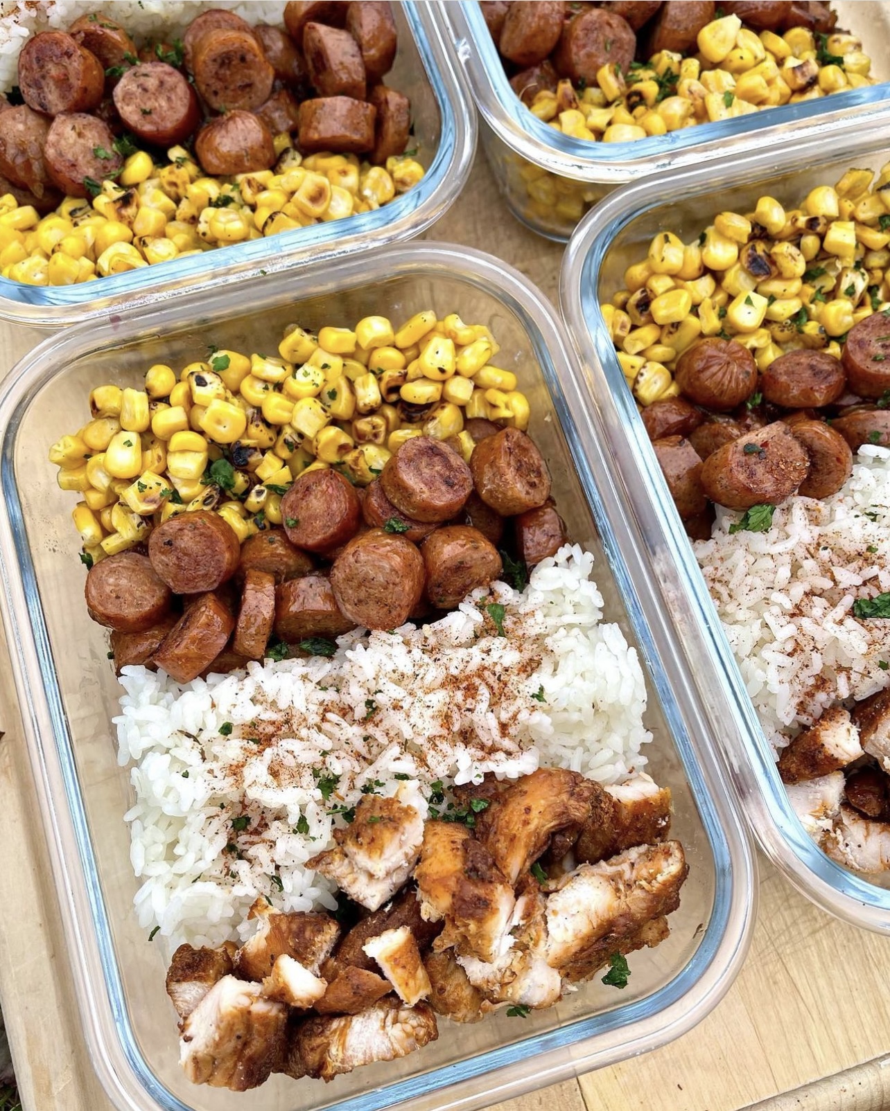 Cajun Bowl Meal Prep - Diana's Delish Dishes