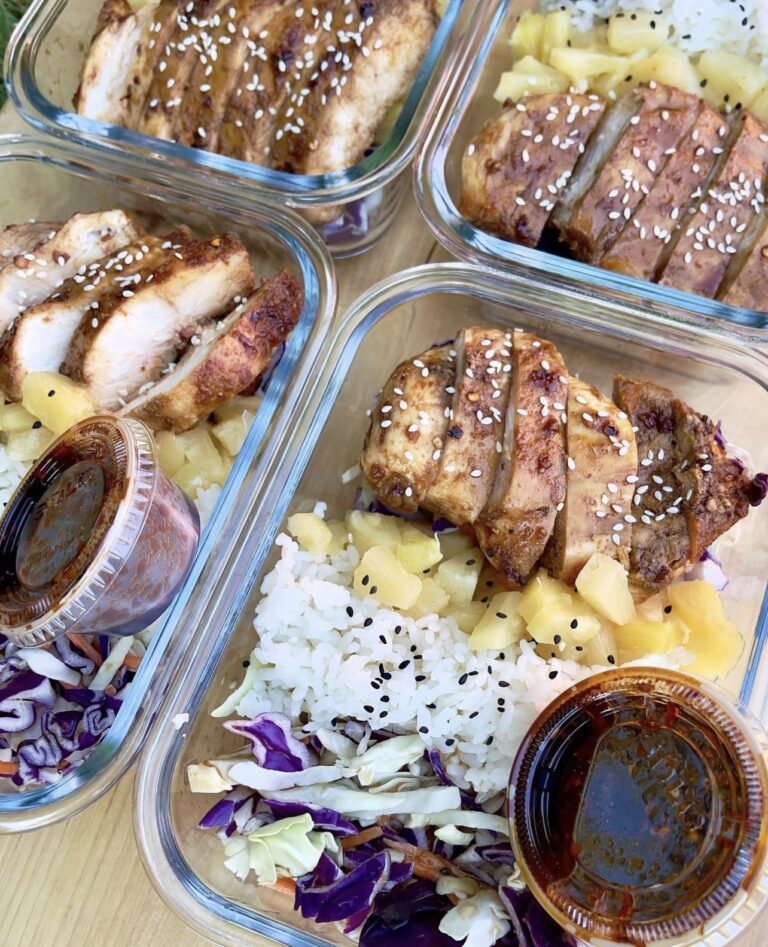Spicy Teriyaki Chicken & Rice Bowls - Diana's Delish Dishes
