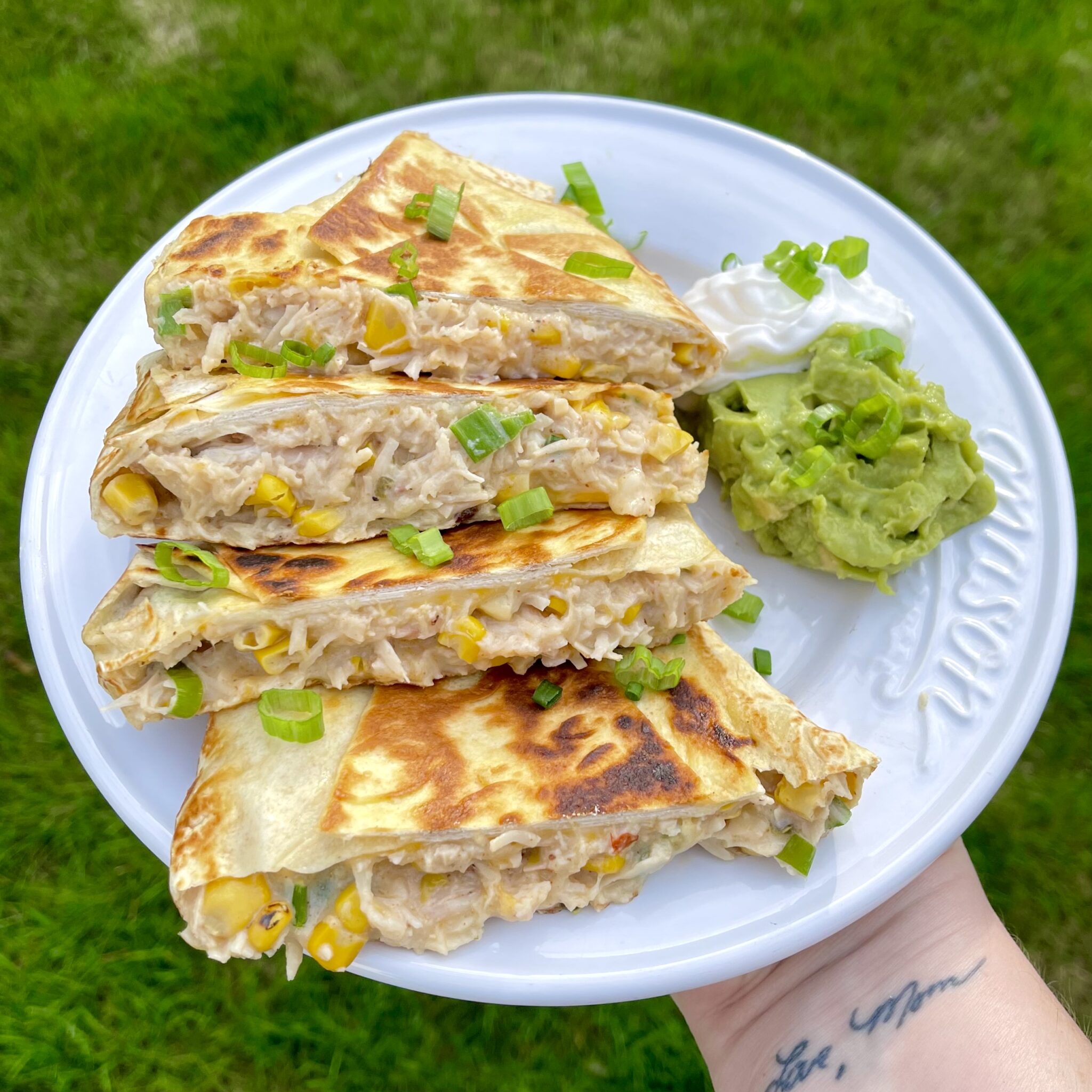 Chicken Queso Crunchwrap - Diana's Delish Dishes