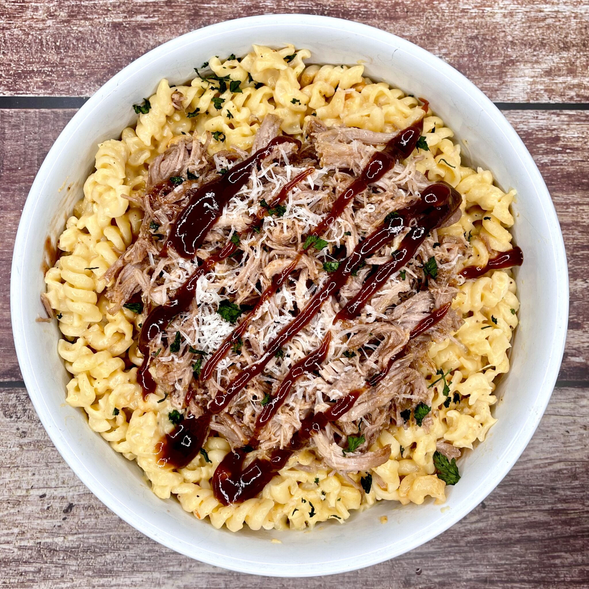 BBQ Pulled Pork and Mac & Cheese - Diana's Delish Dishes