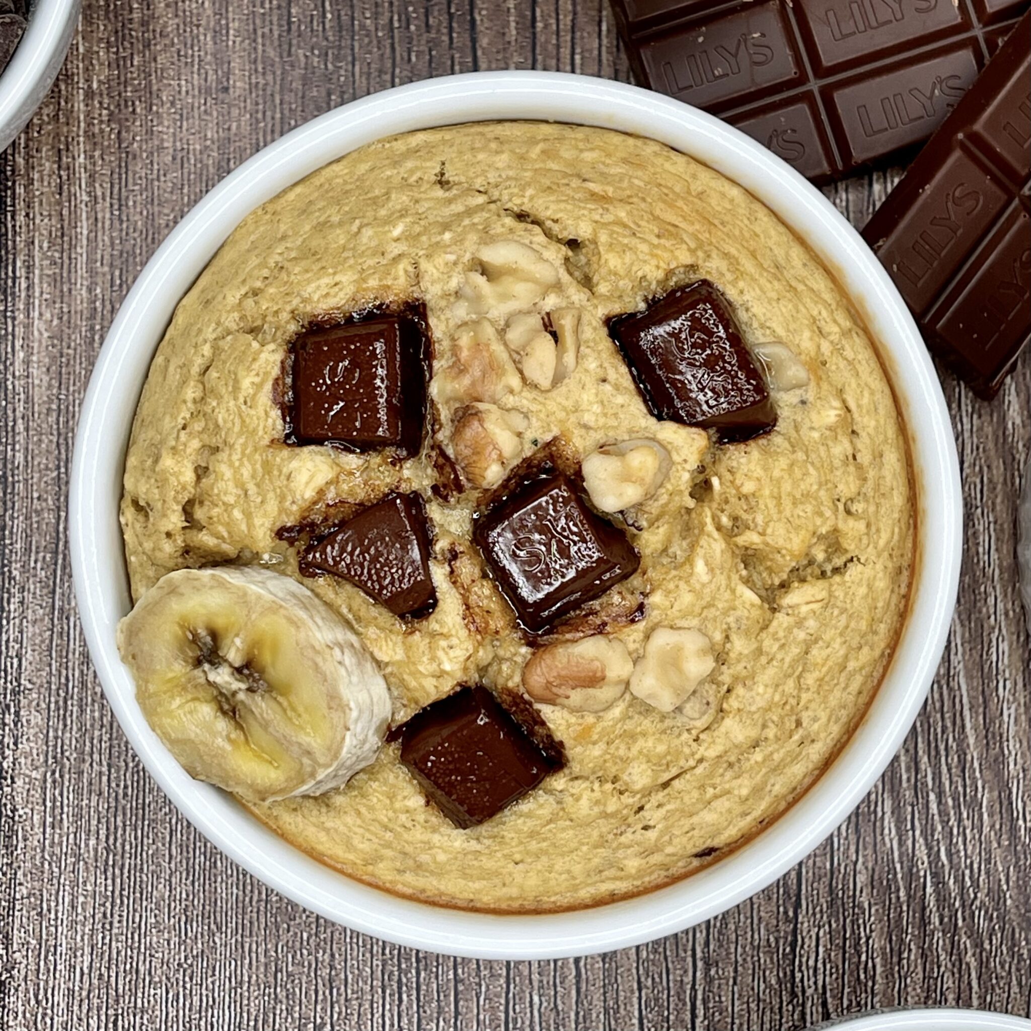 Chunky Monkey Baked Oats (TikTok Recipe) - Diana's Delish Dishes