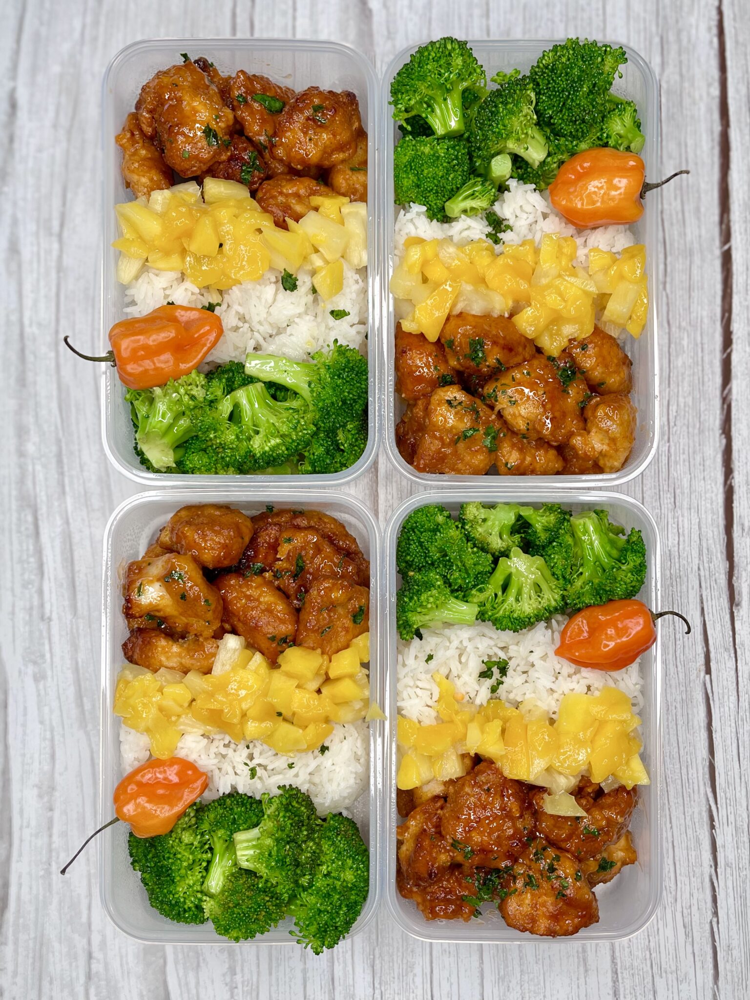 Crispy Mango Habanero Chicken and Rice Bowls - Diana's Delish Dishes